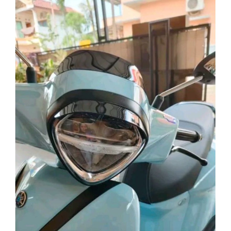 Jual visor yamaha Grand filano topi speedometer free doble tape 3m ...