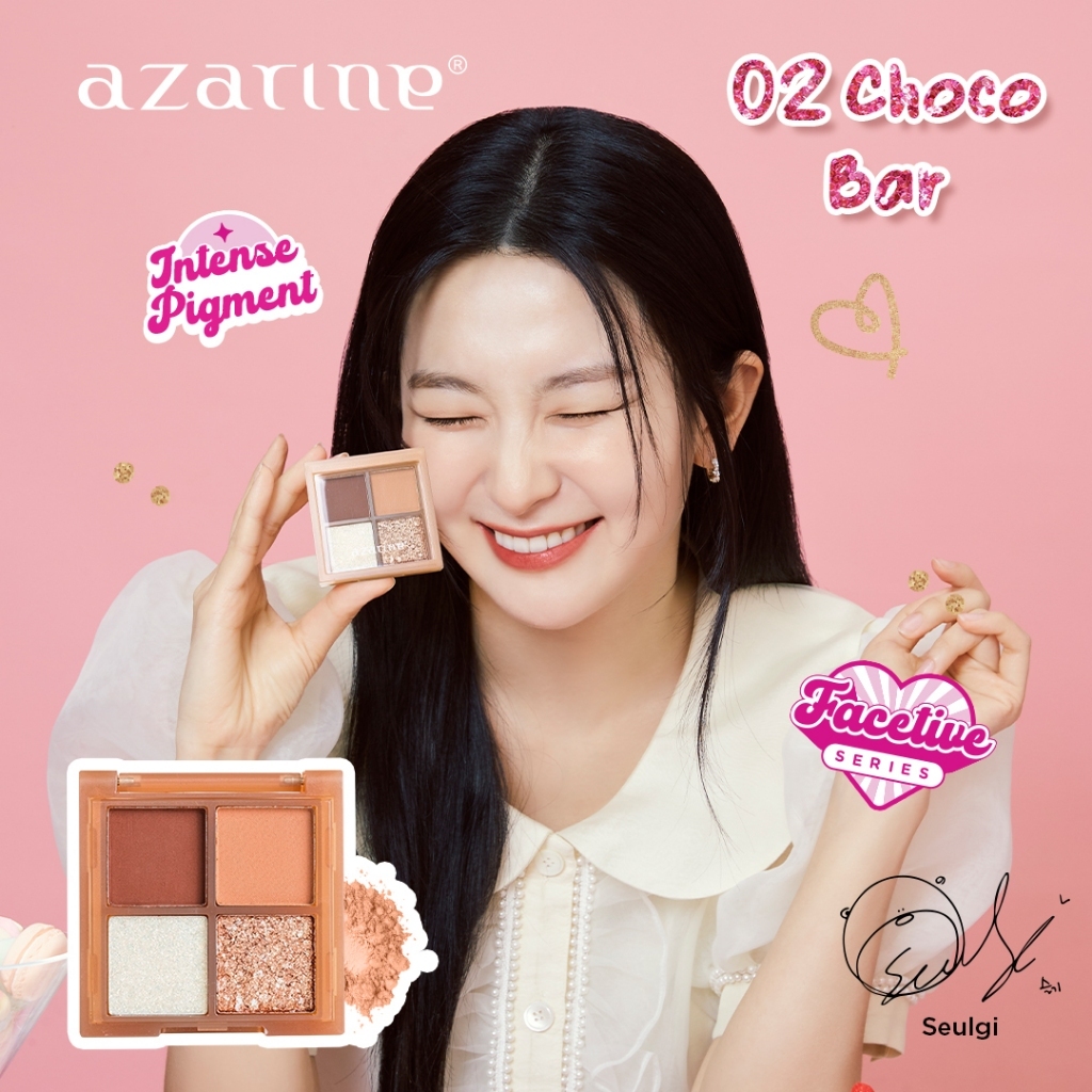 Jual [Azarine x Red Velvet] Sweet Treats Eyeshadow Choco Bar | Azarine ...