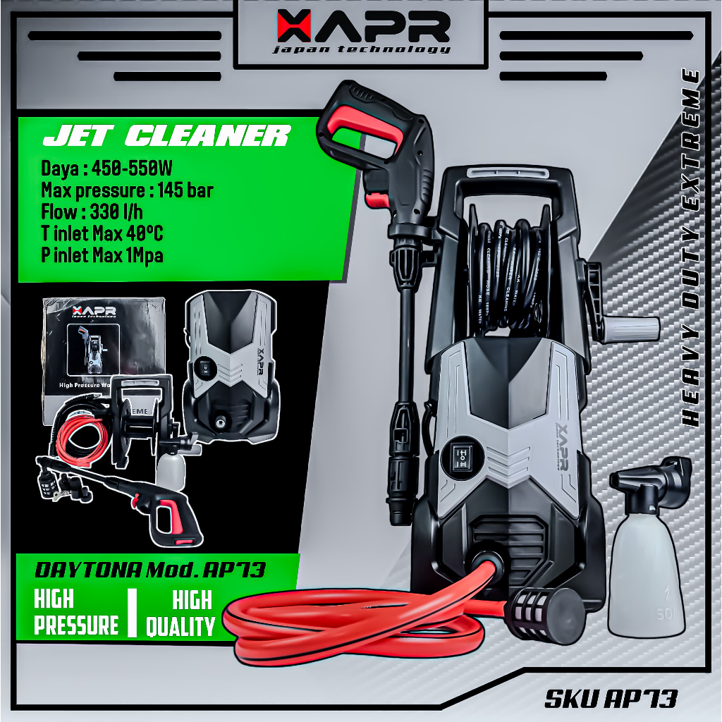 Jual APR 450WATT Alat Cuci Mobil Cuci Steam AC Mobil Motor Taman Lumut ...