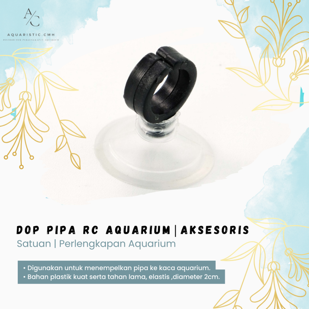 Jual Dop Pipa RC / Kop Pipa Pegangan Pipa RC Aquarium Aquascape ...