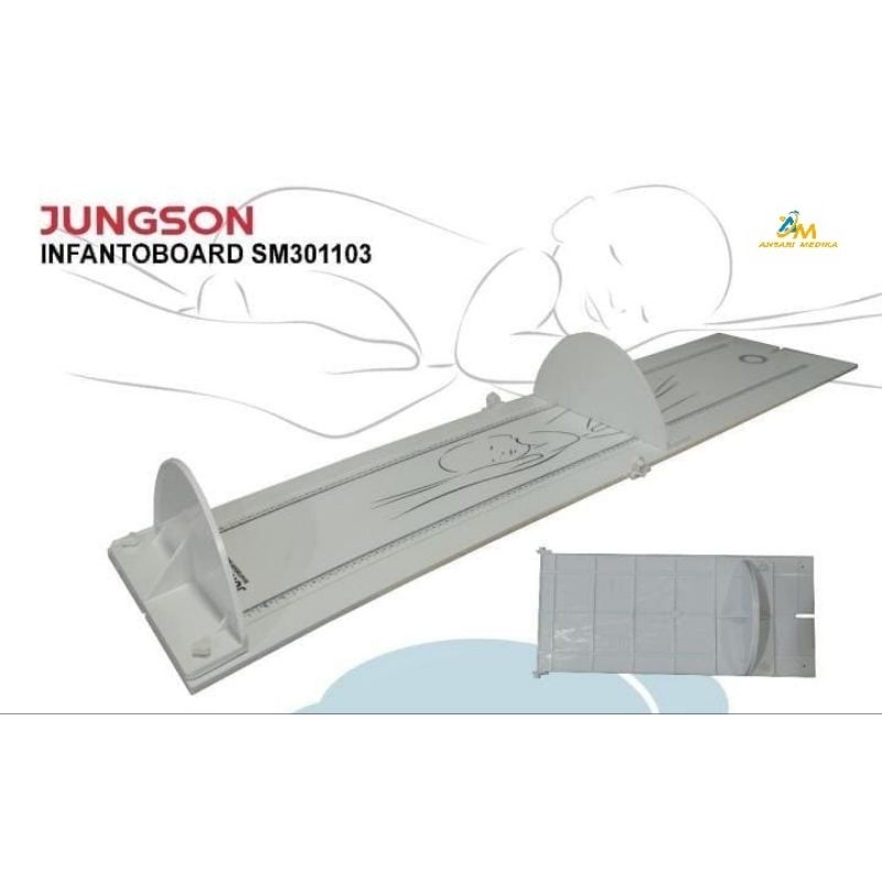 Jual JUNGSON INFANTOMETER BABY LENGTH BOARD PLUS+TAS - BABYLENGBOARD ...
