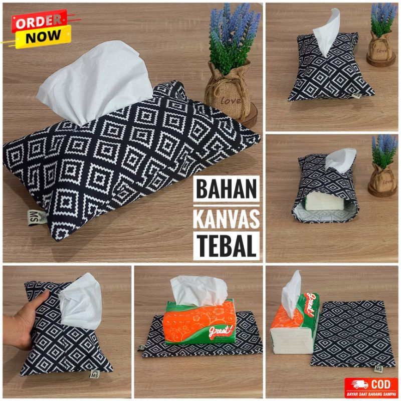 Jual Tempat Tisu - Sarung Tisu Tebal Uk 250 Sheet 30 x 19 cm, Bahan ...