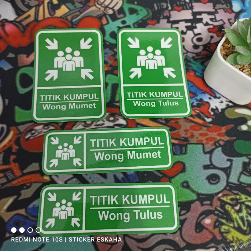 Jual Stiker Titik Kumpul Wong Mumet Wong Tulus | Shopee Indonesia