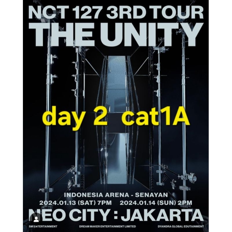 Jual tiket konser unity nct 127 wts | Shopee Indonesia