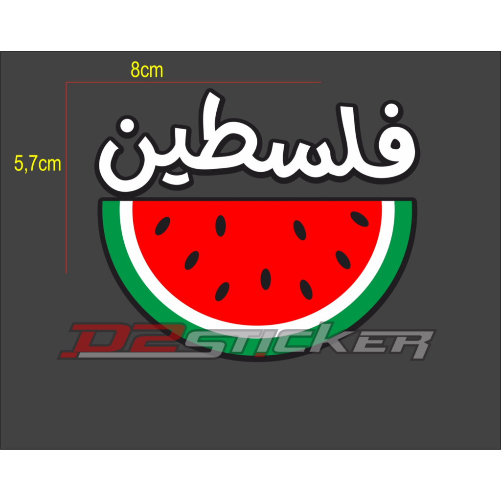 Jual Stiker Sticker Semangka Free Palestine Palestina | Shopee Indonesia