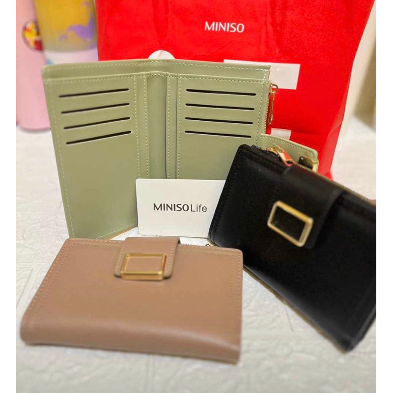 Jual Dompet miniso original murah / Dompet lipat aesthetic / Dompet ...