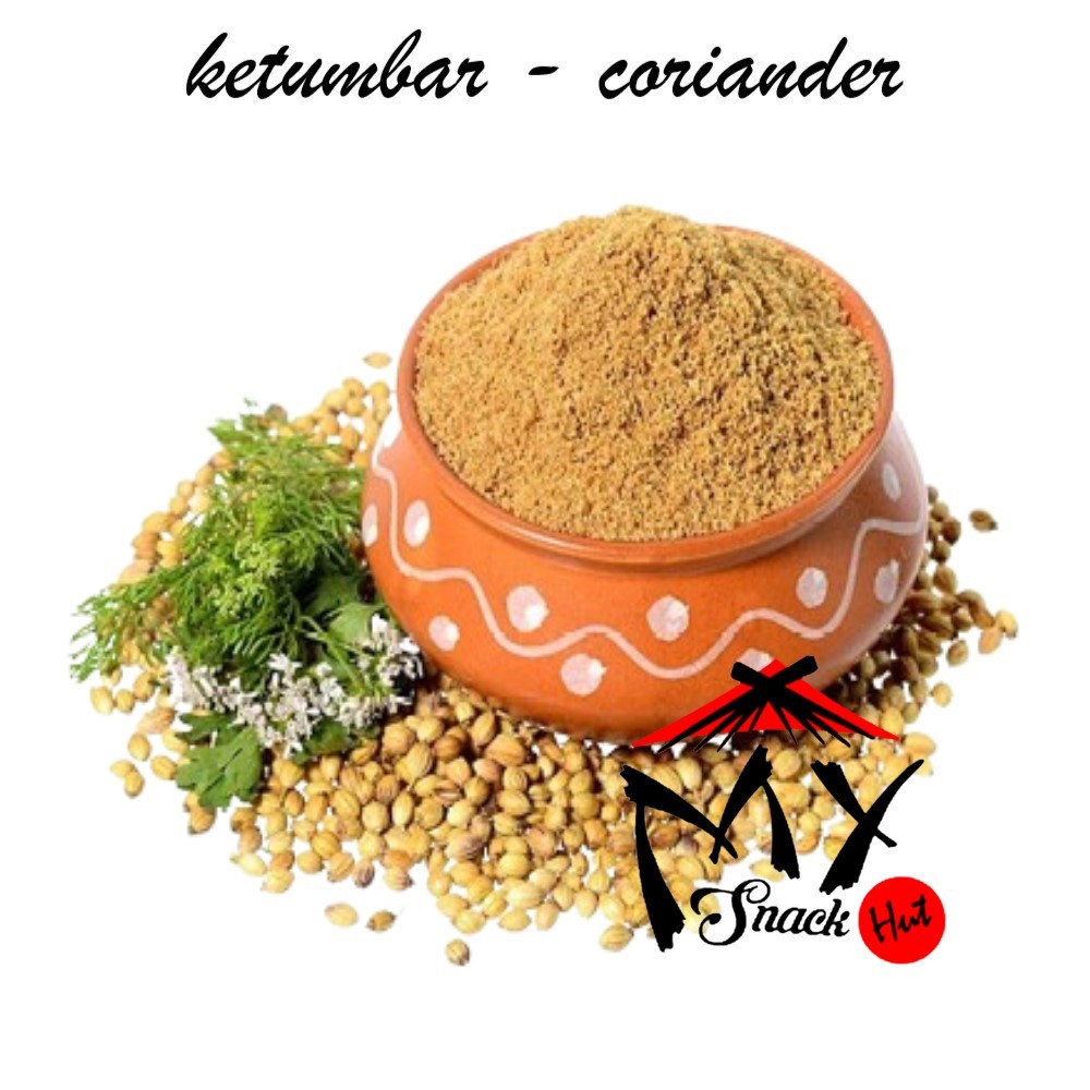Jual KETUMBAR CORIANDER DRIED HERBS DAUN CILANTRO BIJI POWDER YENSUI ...