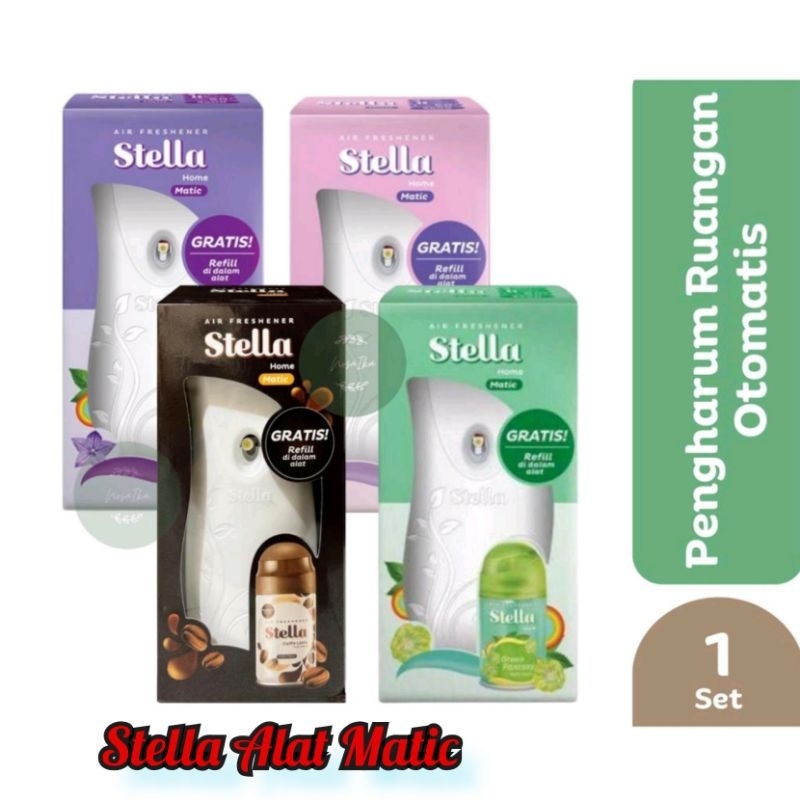 Jual Stella matic box set - Pengharum ruangan otomatis | Shopee Indonesia