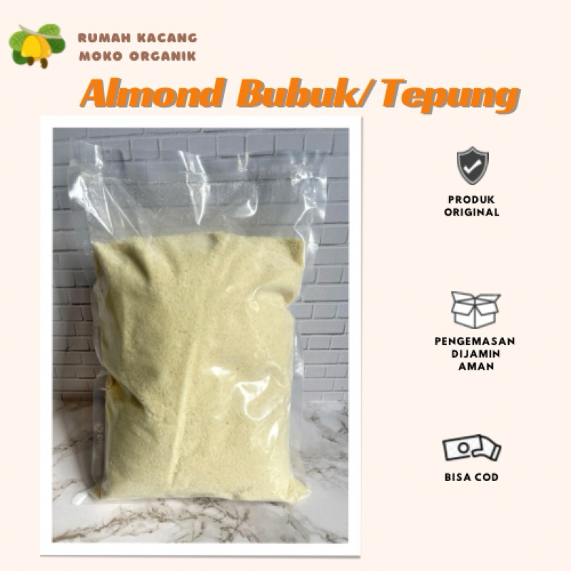 Jual Almond Powder (Bubuk)/ Tepung almond 500 gr | Shopee Indonesia