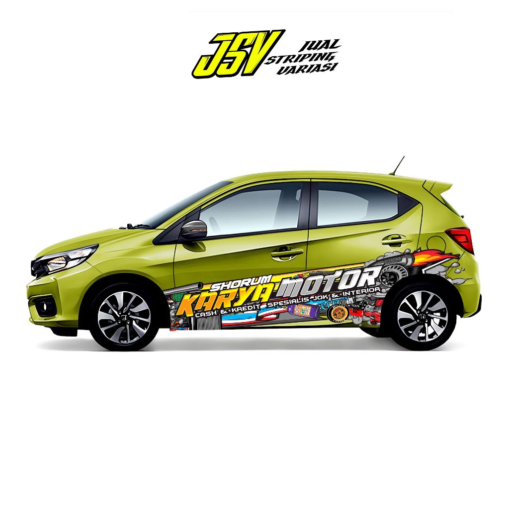 Jual Striping Decal Mobil Thailook Custom Stiker Decal Mobil Universal ...