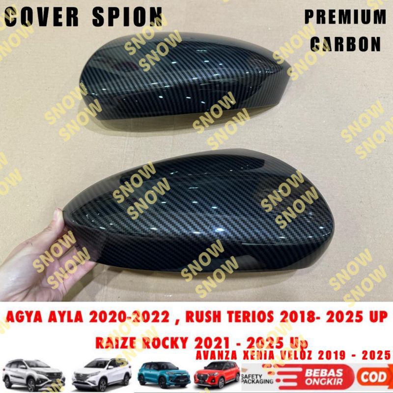 Jual Spion Cover Rush Terios Agya Ayla Raize Rocky 2018 Avanza Xenia ...