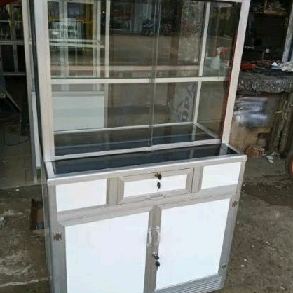 Jual gerobak alumunium etalase aluminium murah | Shopee Indonesia