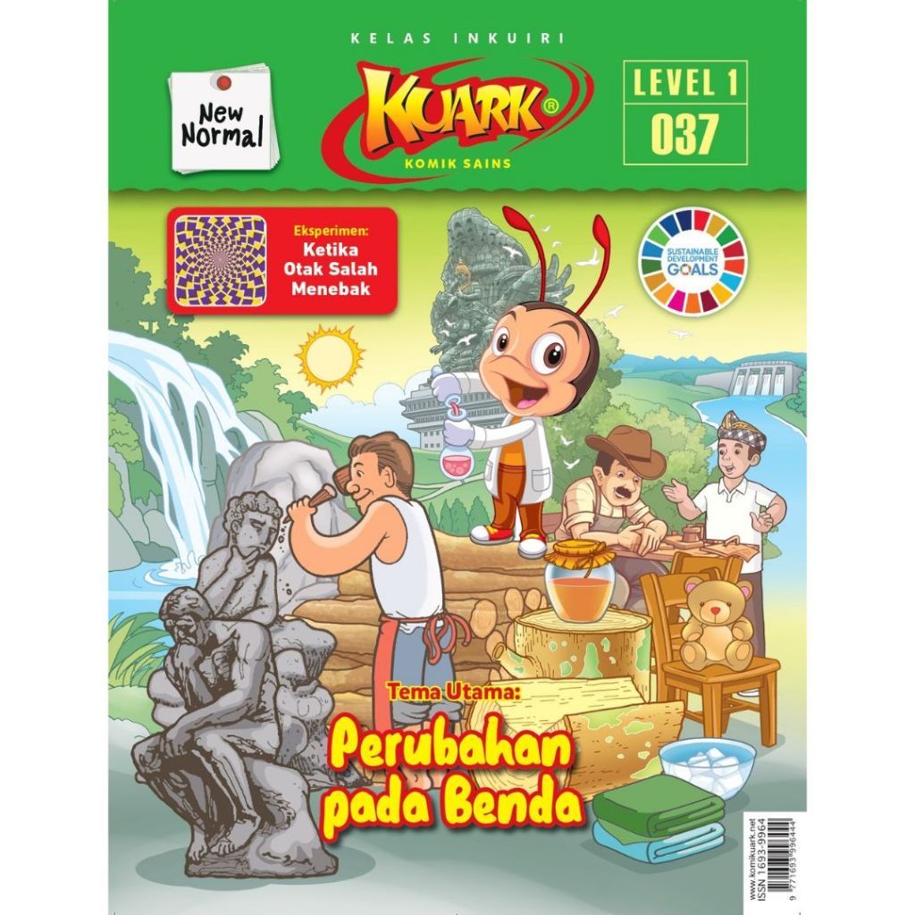 Jual KUARK Komik Sains Level I Nomor 037 New Normal - Materi OSK 2024 | Shopee Indonesia