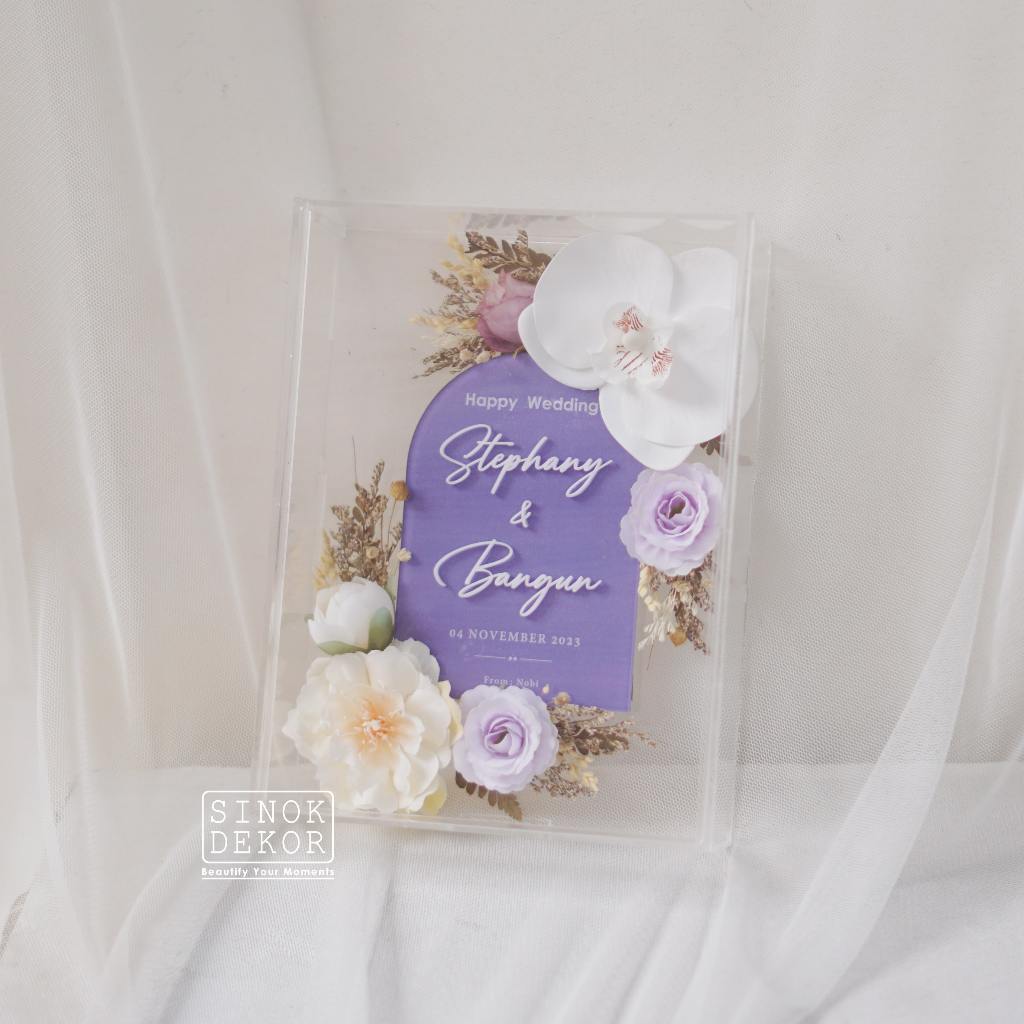 Jual Jual Mahar Akrilik / Bingkai Mahar Pernikahan / Mahar Nikah ...