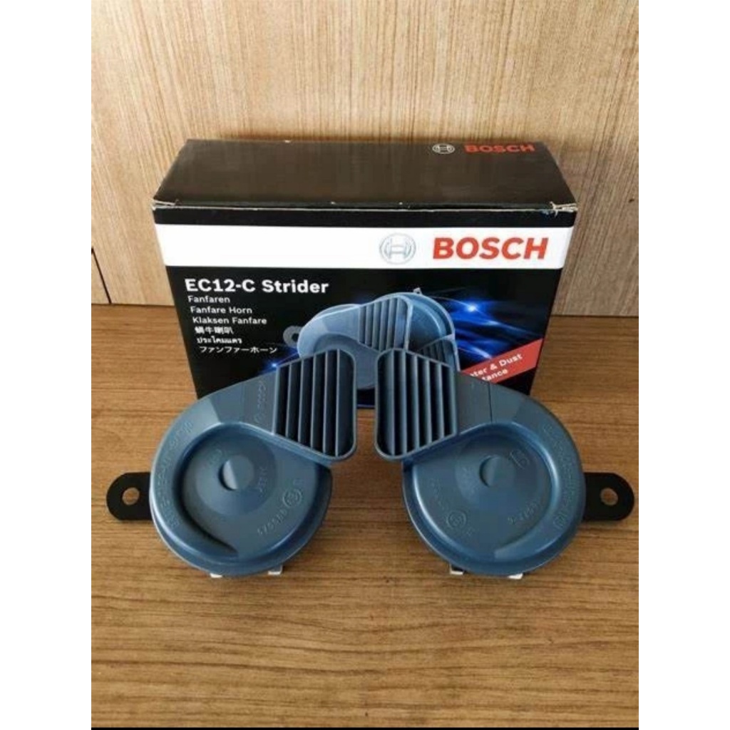 Jual KLAKSON KEONG BOSCH WATERPROOF STRIDER EC12-C 12V HORN FANFARE - Mzmotor | Shopee Indonesia