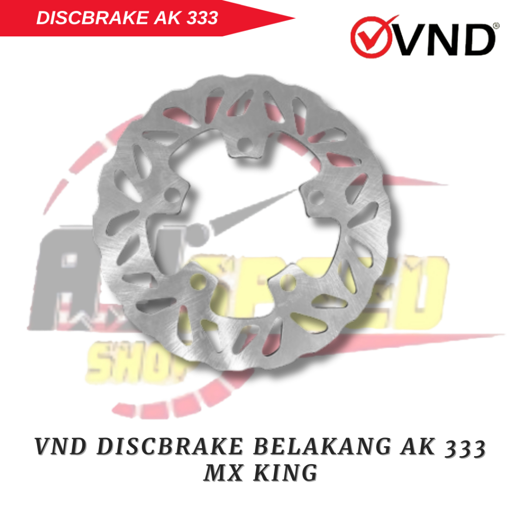 Jual VND Discbrake Piringan Cakram Belakang Preload Tipe AK 333 Ukuran ...