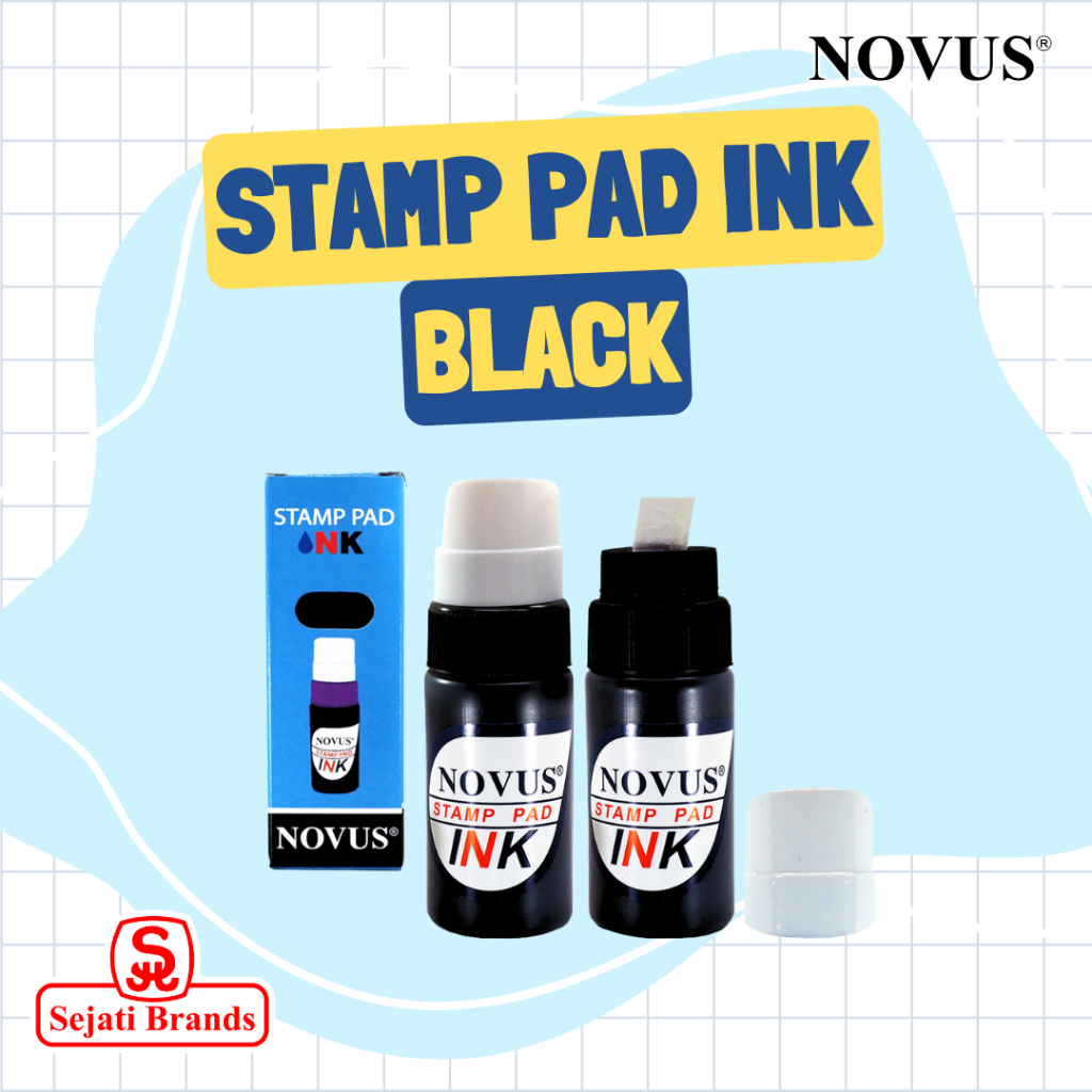 Jual Novus Stamp pad ink 50 ML - Tinta Stempel Multifungsi | Shopee ...