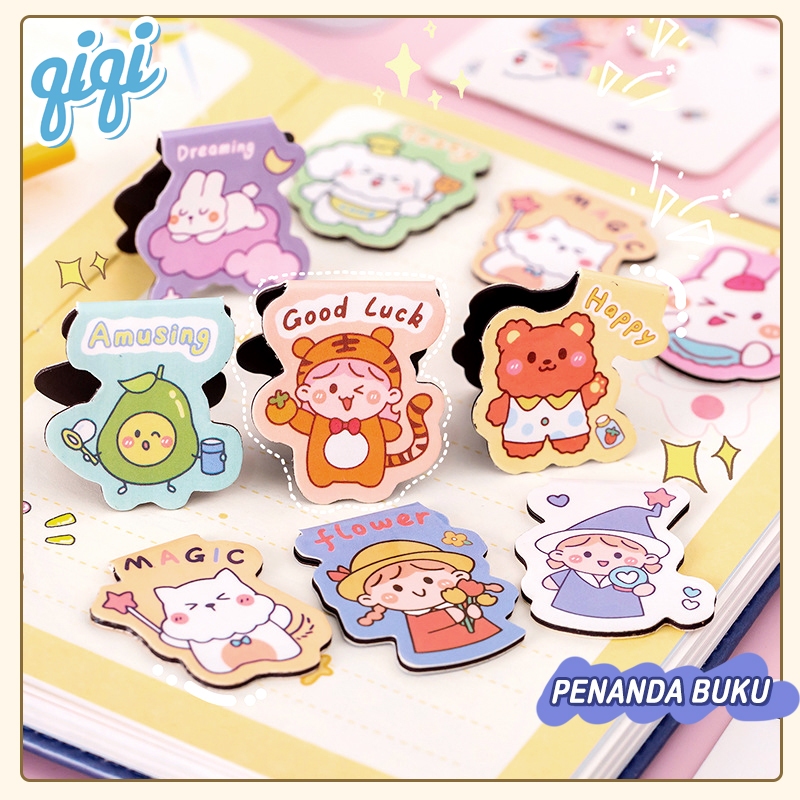 Jual penanda buku/bookmark/Kartun -To -Magnetic Children's Practical ...