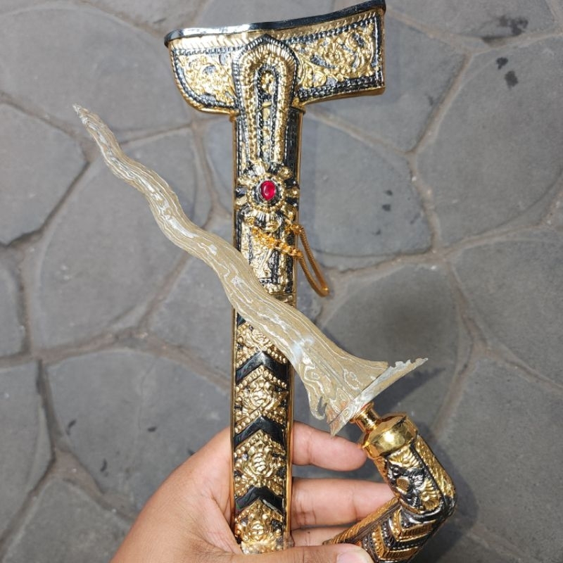 Jual KERIS BUGIS KERIS MELAYU SEMBUR EMAS | Shopee Indonesia