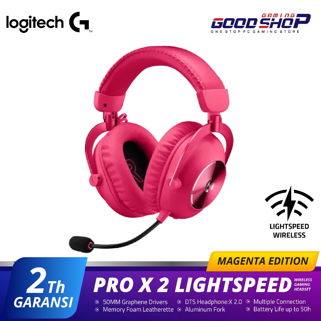 Jual Logitech G PROX 2 LIGHTSPEED Headset Gaming Wireless Bluetooth | Shopee Indonesia