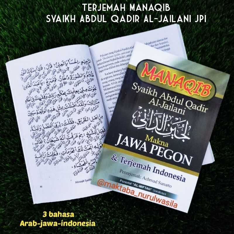 Jual manaqib syekh Abdul Qadir Al-Jailani Jawa Pegon Indonesia | Shopee ...