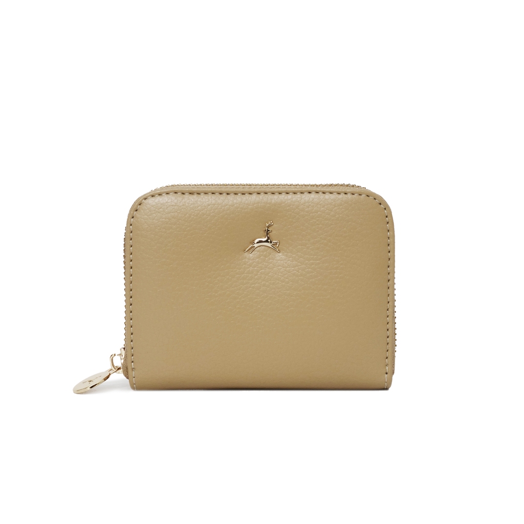 Jual POVILO AKORDIA WALLET BEIGE | Shopee Indonesia