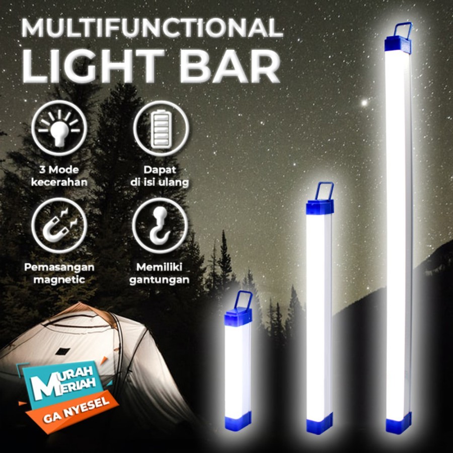 Jual Lampu neon led Senter Darurat Gantung Kemping Camping Light Bar ...
