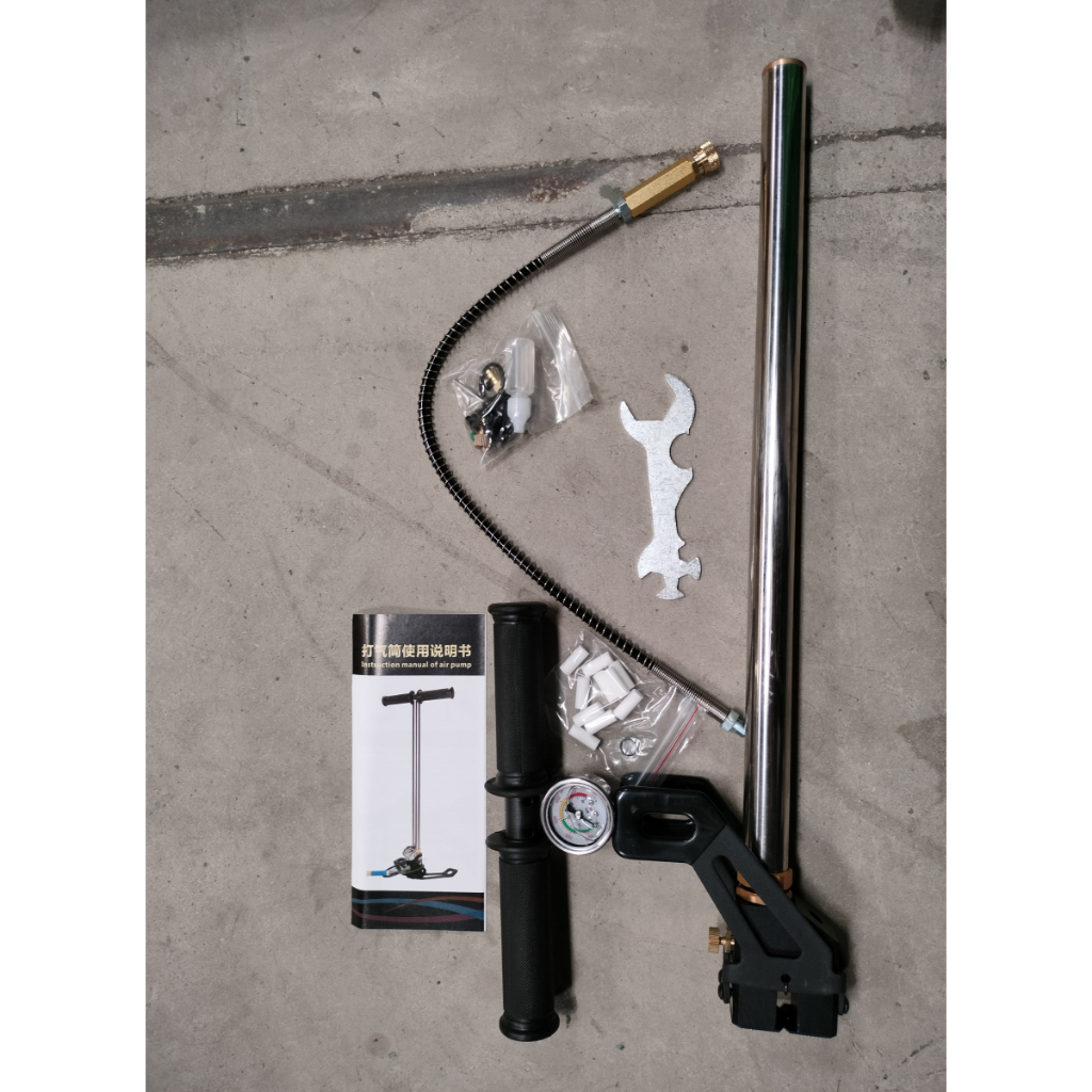 Jual pompa pcp barracuda 3 stage manometer 6000 psi stainles steel ...