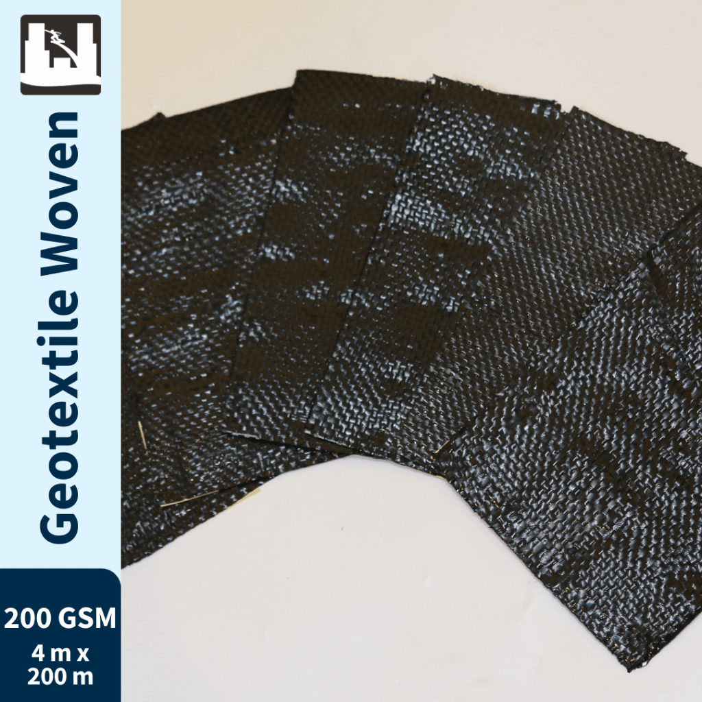 Jual Geotextile Woven 200gsm merk Urban Plastic 4x200 meter (1 Roll ...