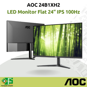 Jual LED Monitor AOC 24B1XH2 24 Inch IPS 100 Hz Flat Full HD Resmi ...