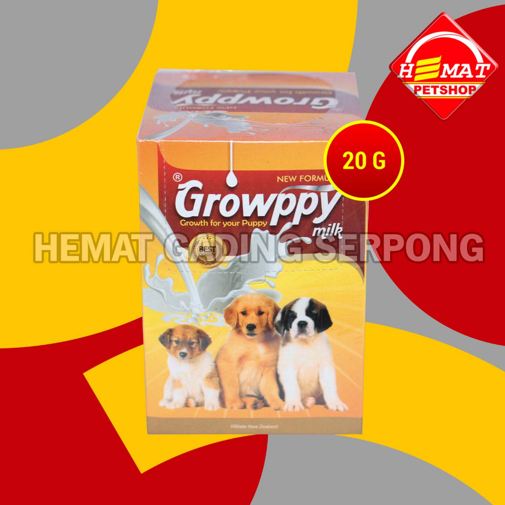 Jual Growppy Dog Milk 30 Gram / Dog Milk Sachet 30 gram susu anjing 1 Dus | Shopee Indonesia