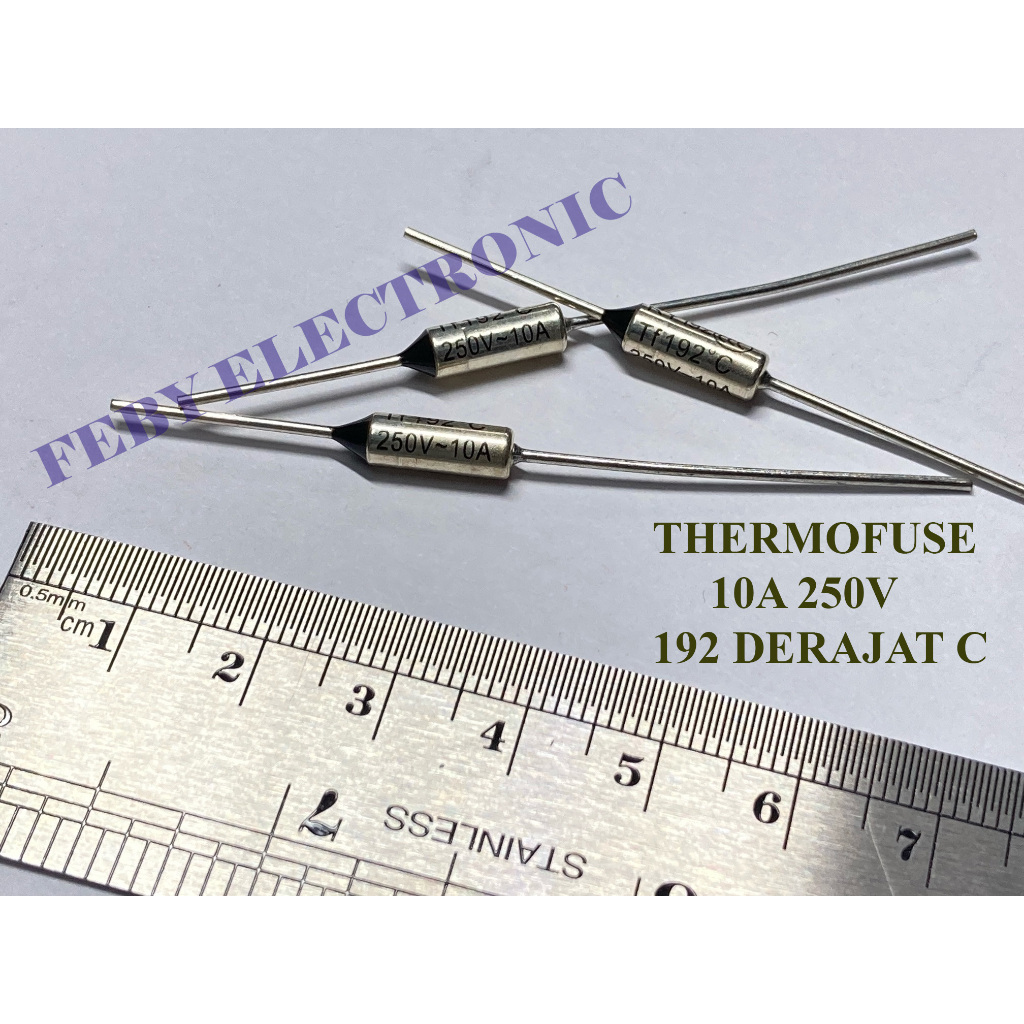 Jual FUSE THERMAL THERMOFUSE TERMOFUSE 10A 250V 192°C | Shopee Indonesia