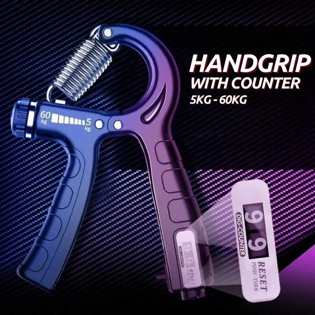 Jual Handgrip Hand Grip 5-60 kg Alat bantu fitness Otot lengan Portable ...