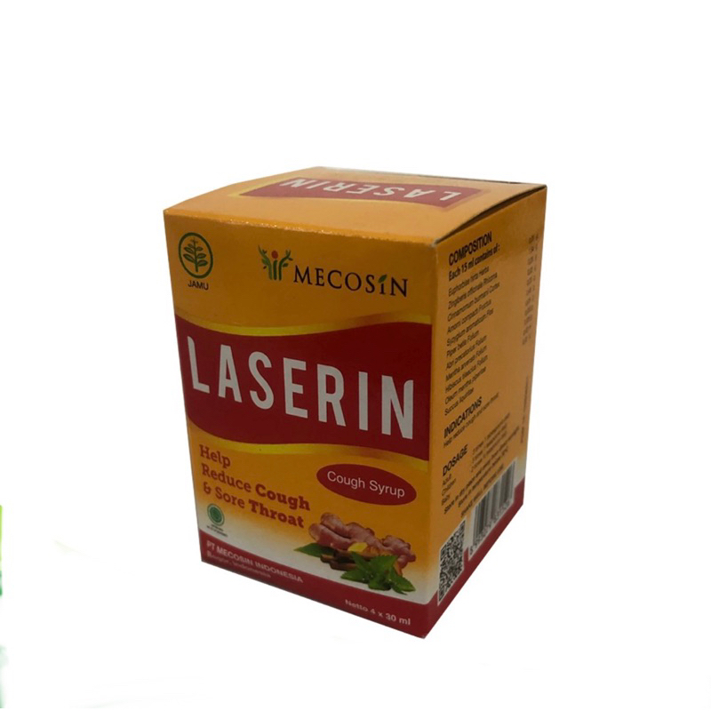 Jual Laserin Obat Batuk 30ml 1 Box Isi @4 Pcs | Shopee Indonesia