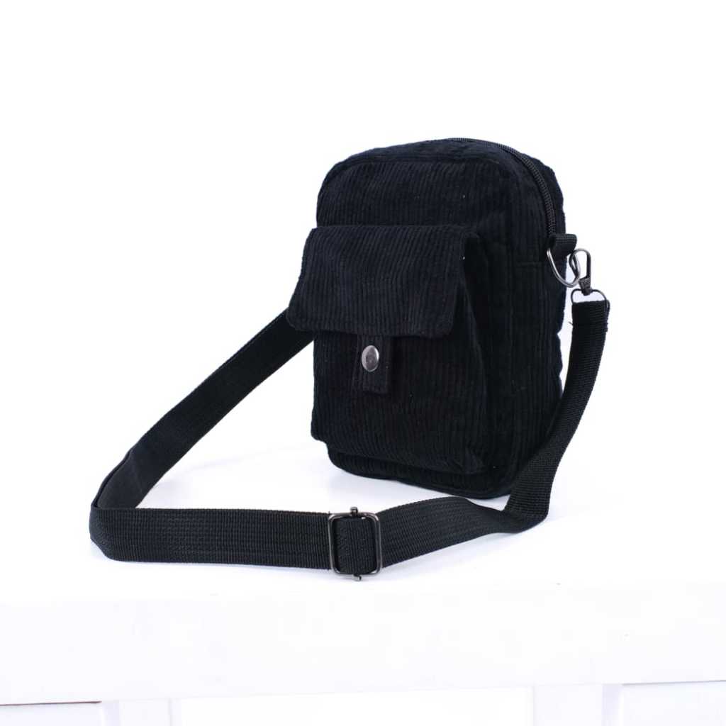 Jual RAMY Tas Selempang Bahu slingbag Corduroy Wanita pria | Shopee ...