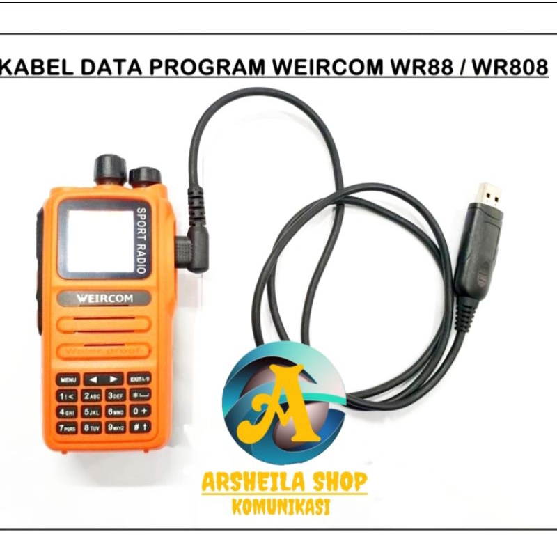 Jual kabel data program Ht weircom Hyt weierwei | Shopee Indonesia
