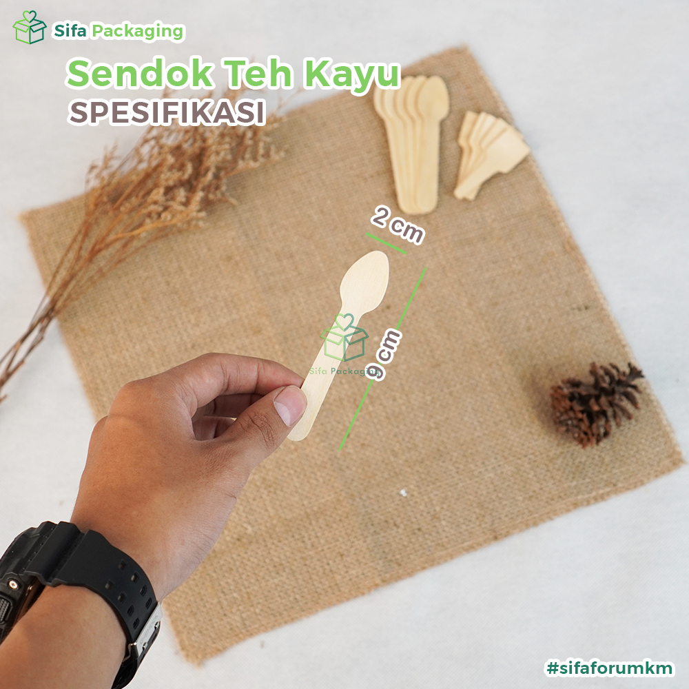 Jual Sendok Makan Kayu Garpu Kayu Gase Kayu Pisau Kayu Sekali Pakai ...