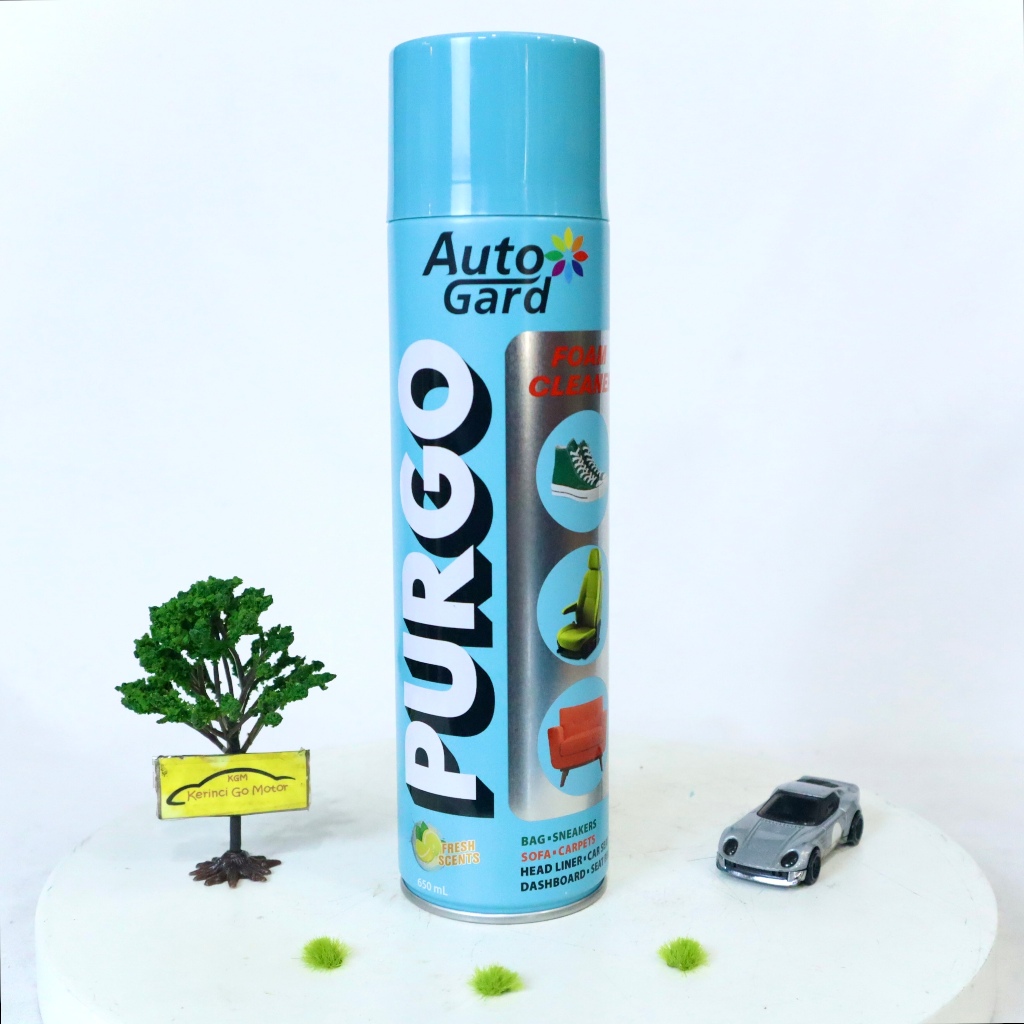 Jual AutoGard Purgo Multipurpose Foam Cleaner 650ml Fresh Scents Spray ...
