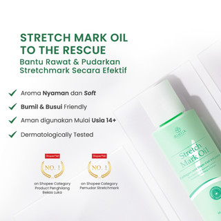 Jual Rintik Skincare Stretch Mark Oil - Pudarkan Stretchmark Selulit ...