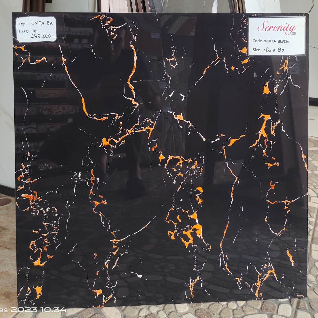 Jual Granit Lantai Kilap Kaca 60x60 Serenity Omta BK Pare Kediri ...