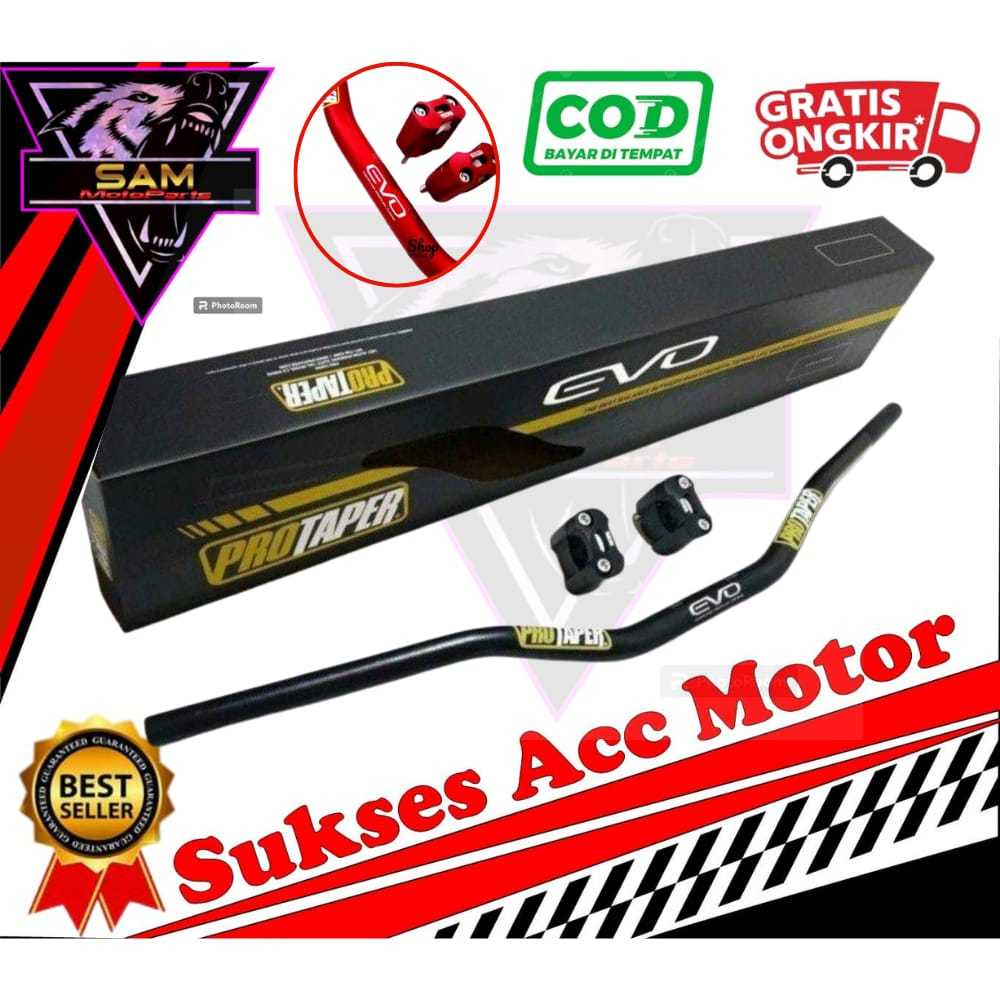 Jual Stang Protaper Evo Low stang Fatbar protaper stang low rider stang ...