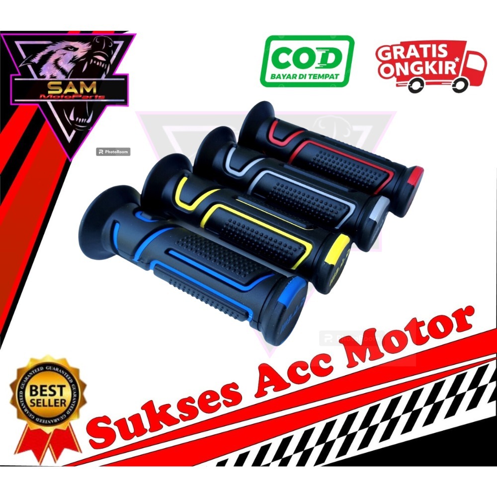 Jual Handgrip Handfat Variasi Handfat Grip Garis Model Robot Grip Garis ...