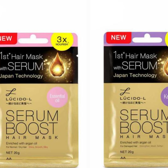 Jual LUCIDO-L SERUM BOOST HAIR MASK 20GR SACHET | Shopee Indonesia