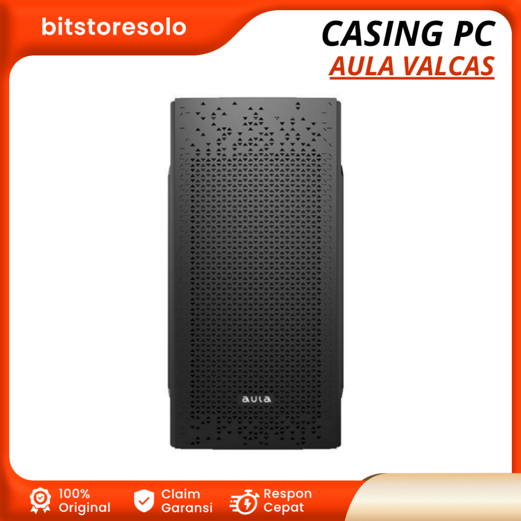 Jual Casing PC Office Aula Valcas mATX Include PSU 500W + Fan 80cm ...