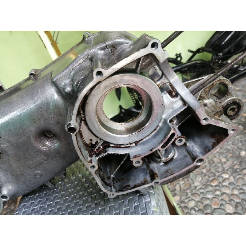 Jual Crankcase Rengkes Kalter Mesin Kanan Kiri Yamaha Aerox Old Lexi ...