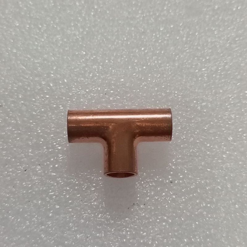 Jual COPPER TEE TEMBAGA EPC 1/4" 1/2" 3/8" UNTUK AC T | Shopee Indonesia