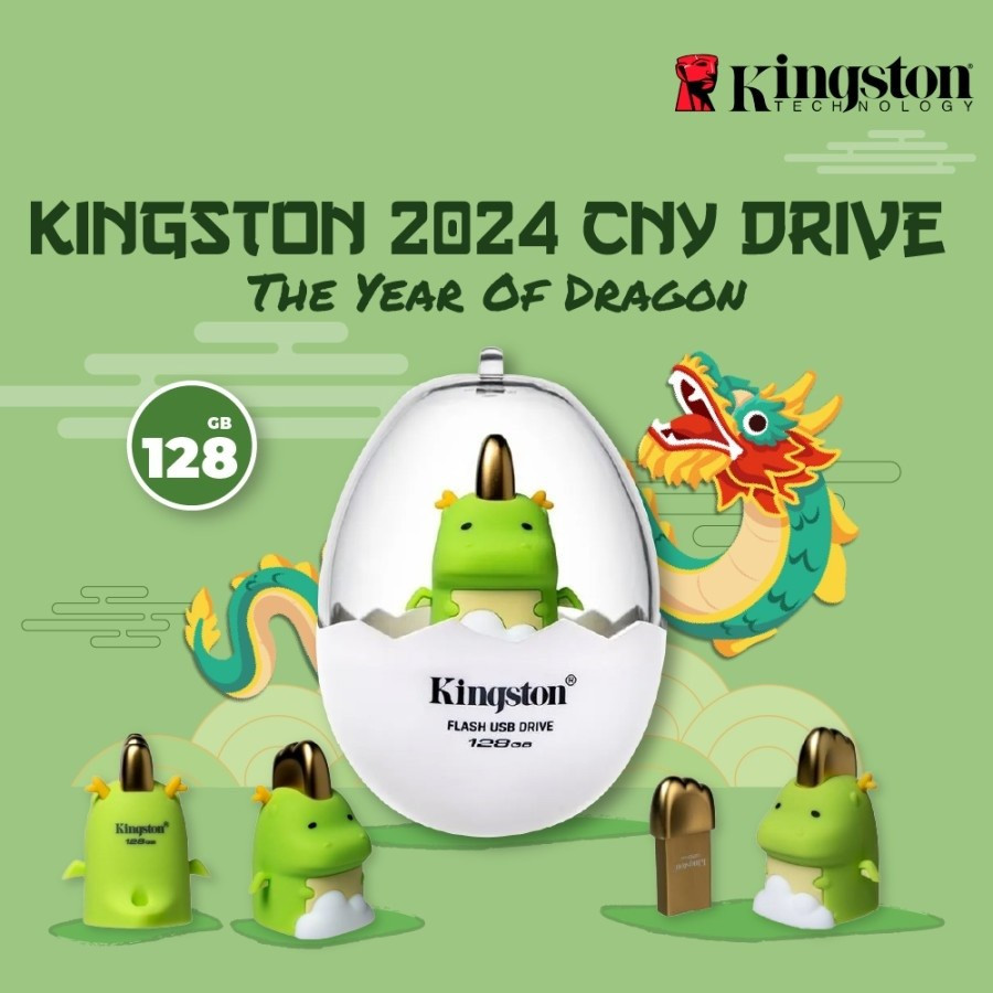 Jual KINGSTON 2024 LIMITED EDITION DRAGON USB FLASHDISK FLASHDRIVE ...