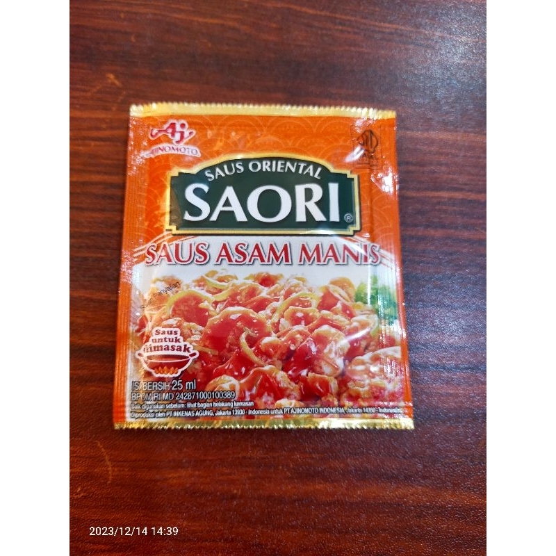 Jual AJINOMOTO SAORI SAOS ASAM MANIS 25 ml | Shopee Indonesia