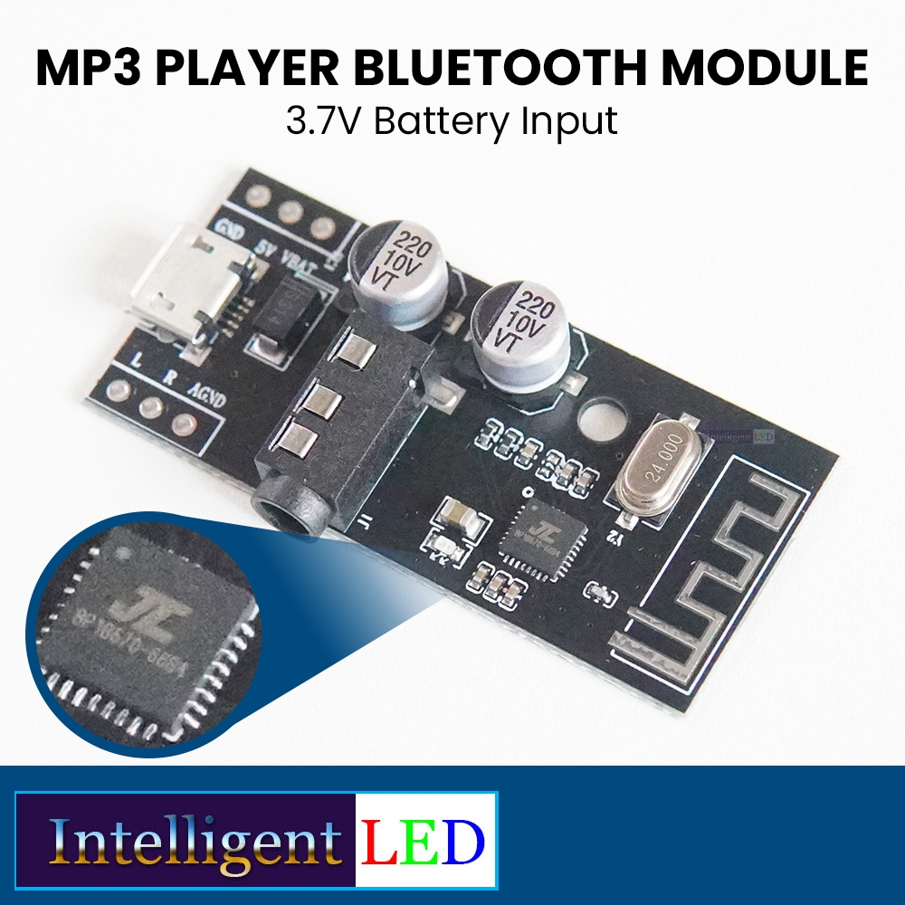 Jual MP3 Player Bluetooth 5.0 Module Music Audio Wire Earphone USB ...