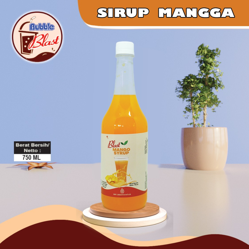 Jual Syrup MANGO 750 ml - Sirup Minuman Rasa Mangga - Sirup Buah ...